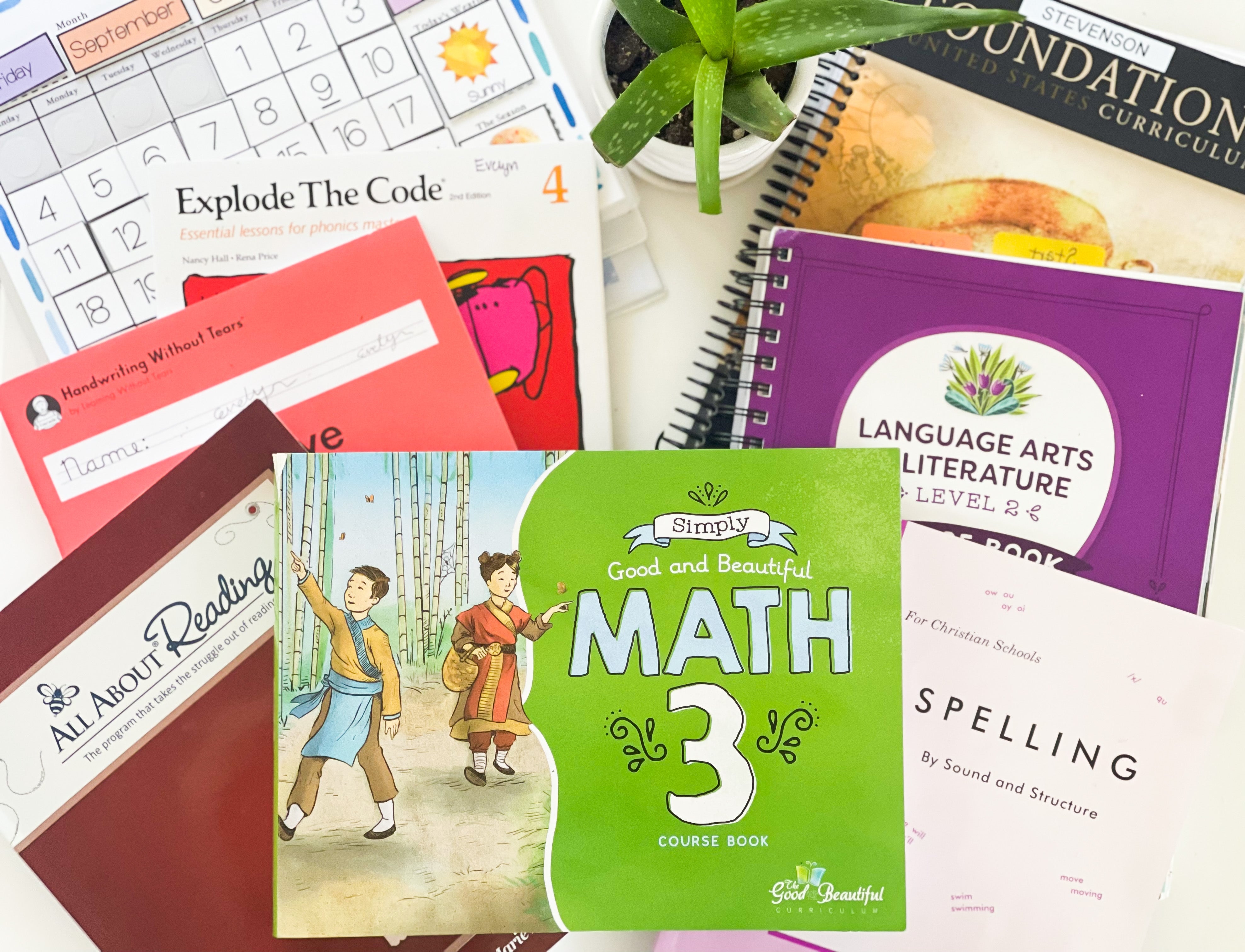 2022-2023 Curriculum Picks: 3rd Grade - The Five Girl Schoolhouse