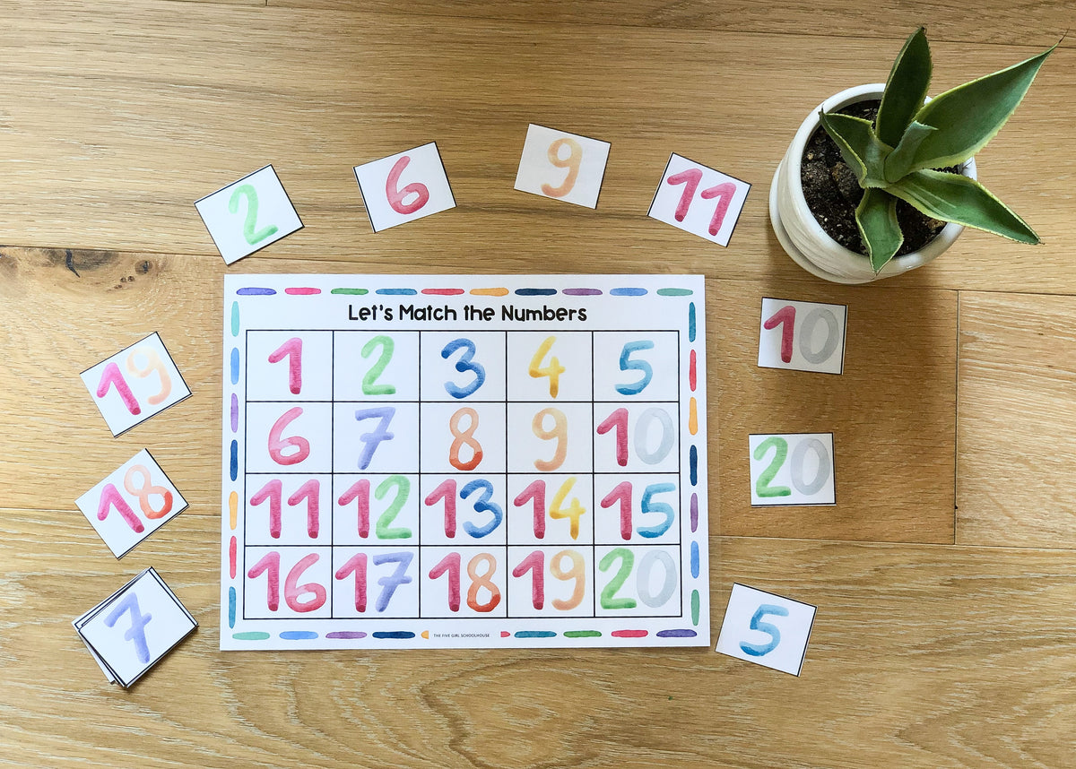 Early Learning Toolbox #1- Seasons, Numbers & Letters – The Five Girl ...