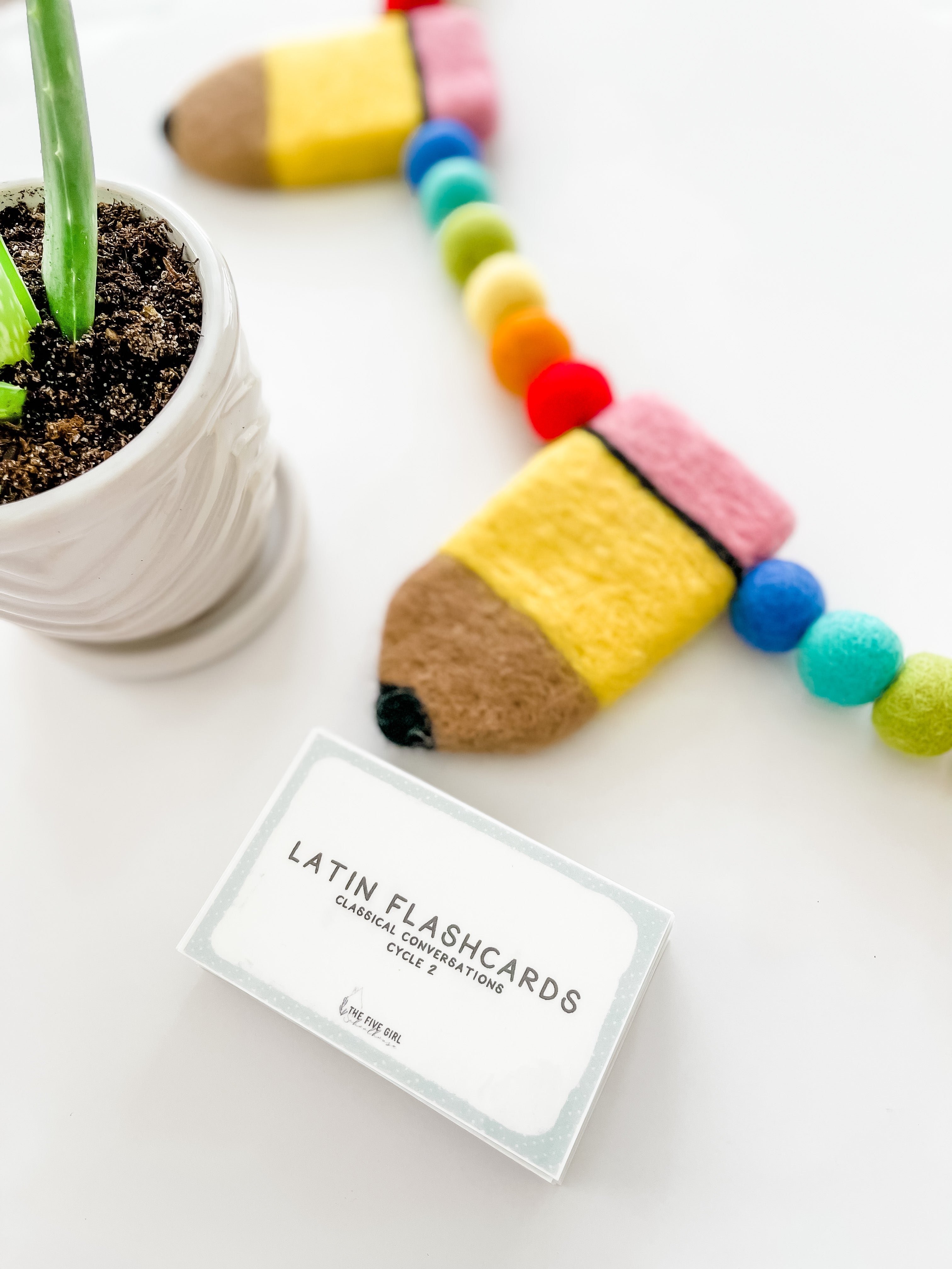 Classical Conversations Latin Flashcards-Cycle 2 - The Five Girl ...