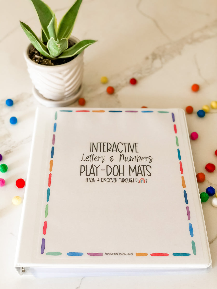 Play-Doh Mat Binder Cover – The Five Girl Schoolhouse