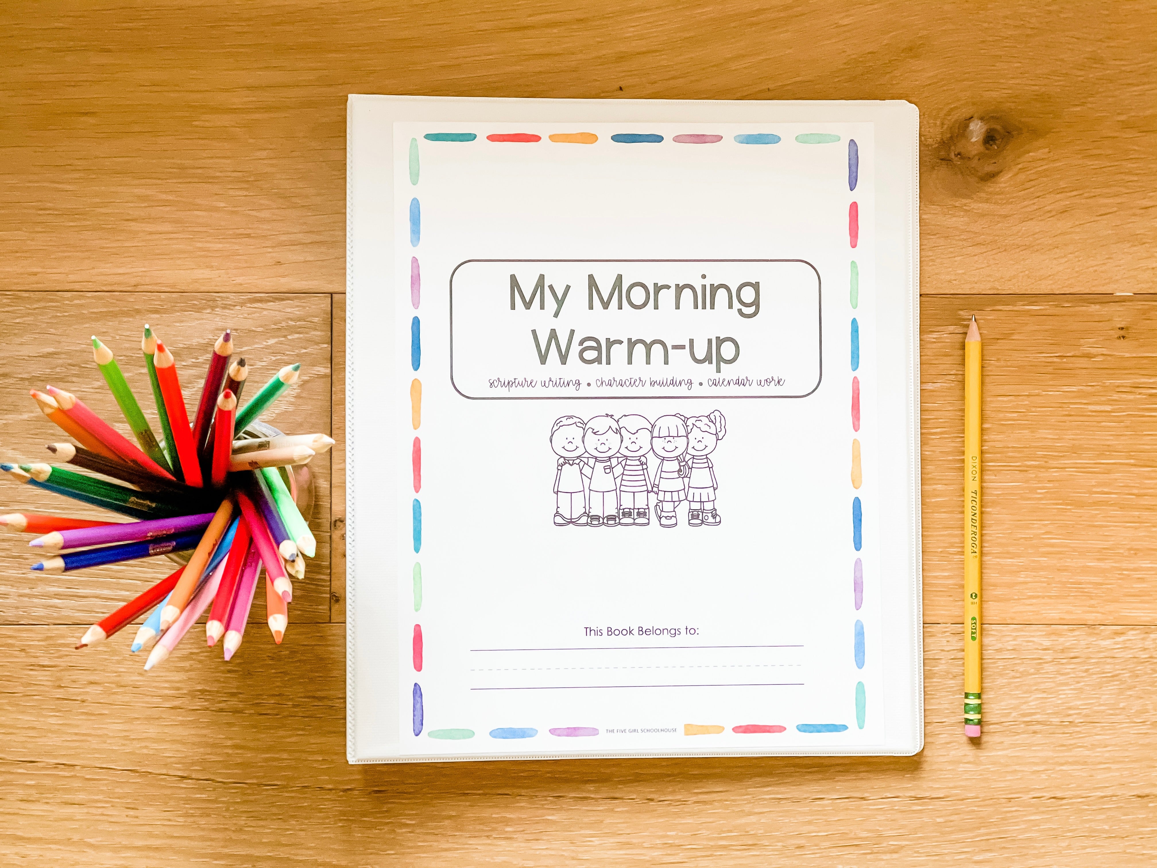 2021 Character Building Sentences- Copywork Print - The Five Girl ...