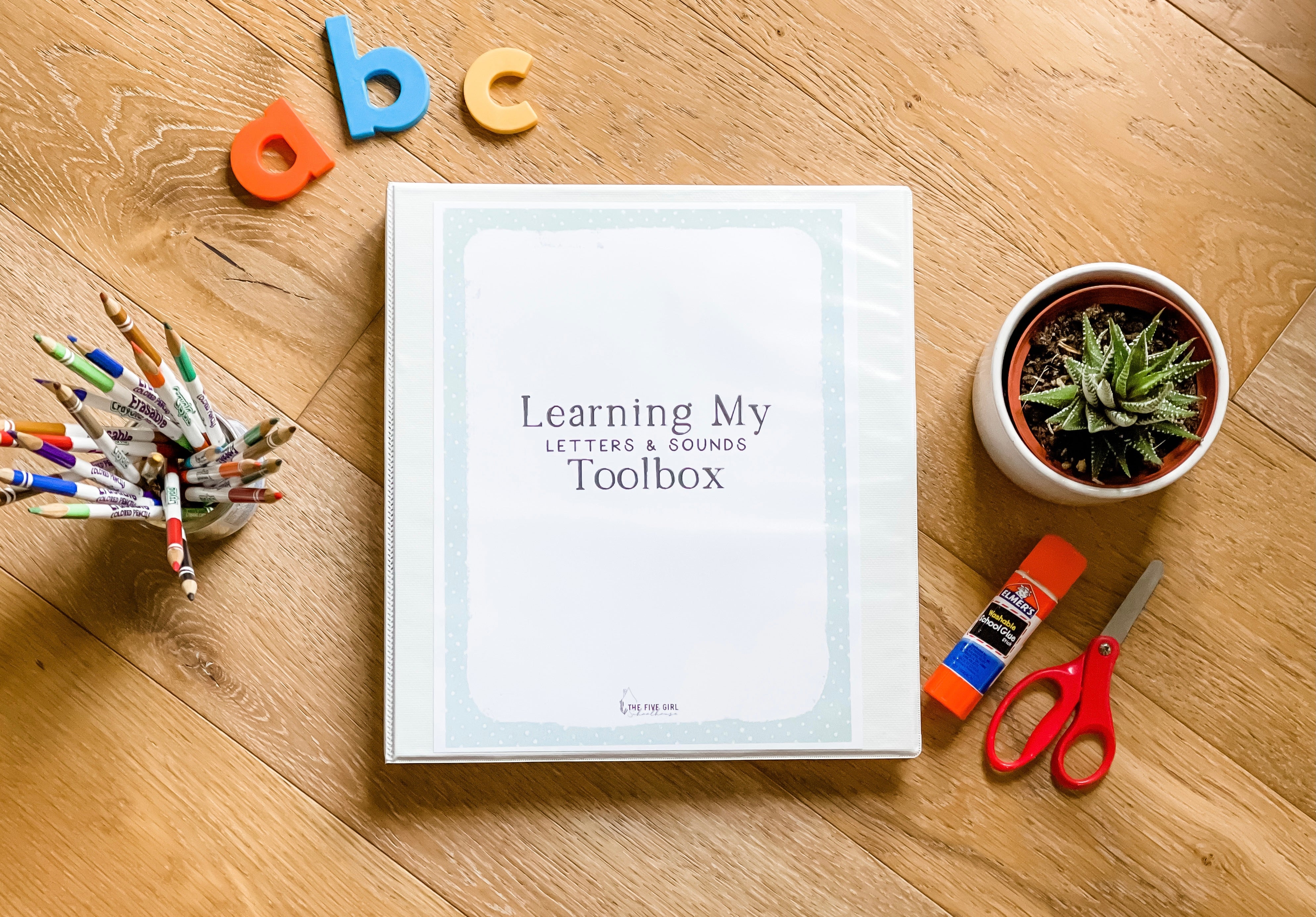 Learning My Letters & Sounds Toolbox - The Five Girl Schoolhouse